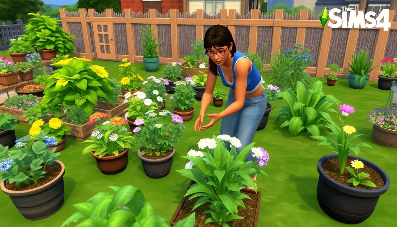Sims 4 Gardening Skill Cheat ⇒ Max Out Levels Fast!