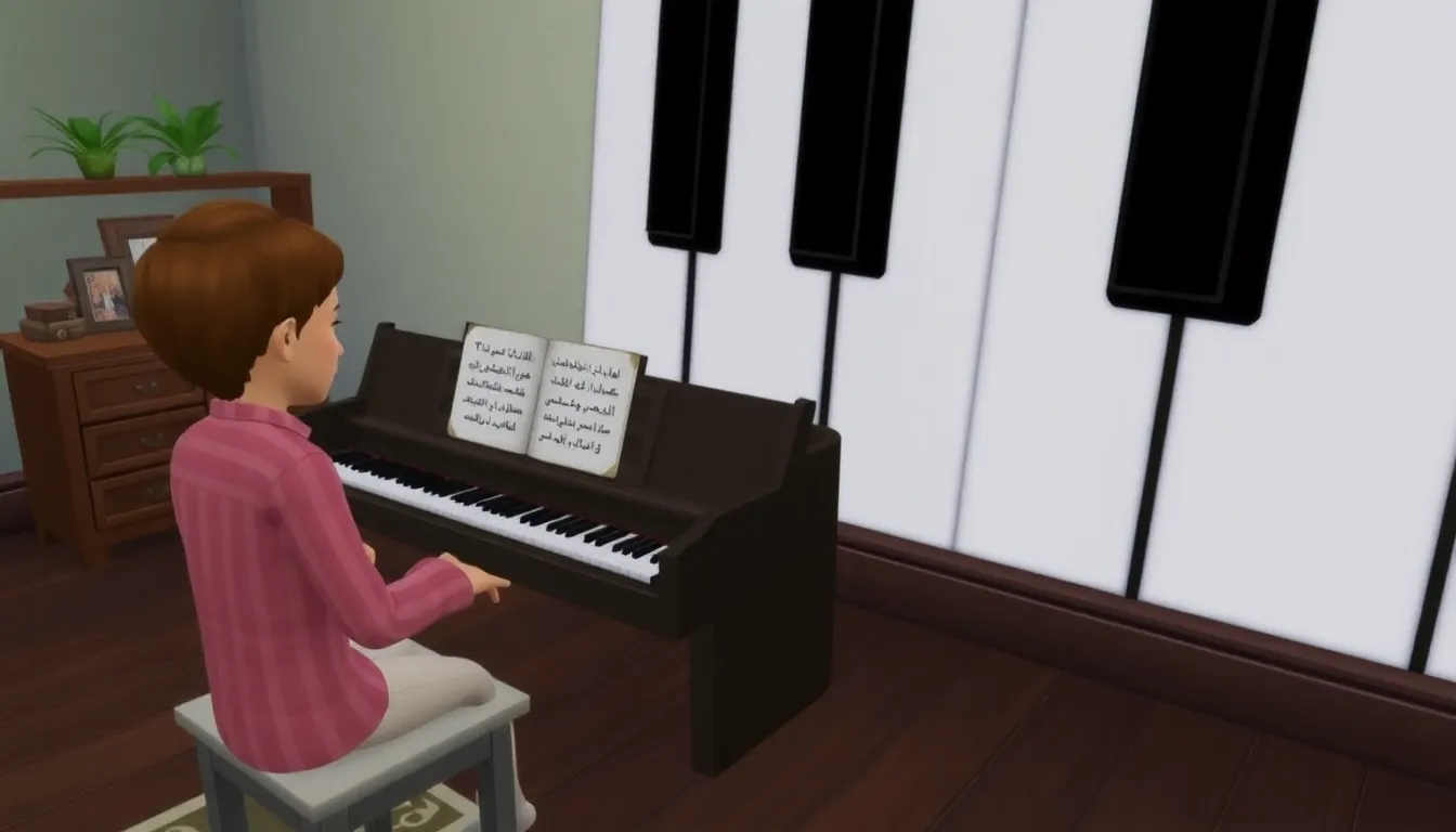 Sims 4 Piano Skill Cheat ⇒ Max Out Your Talent Fast