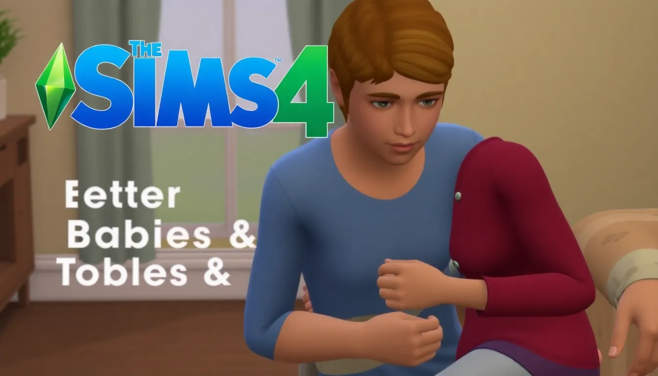 Sims 4 Better Babies and Toddlers Mod ⇒ Upgrade Your Gameplay!
