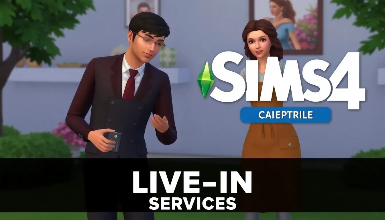 Sims 4 Live In Services Mod ⇒ Hire Nannies, Maids & More!