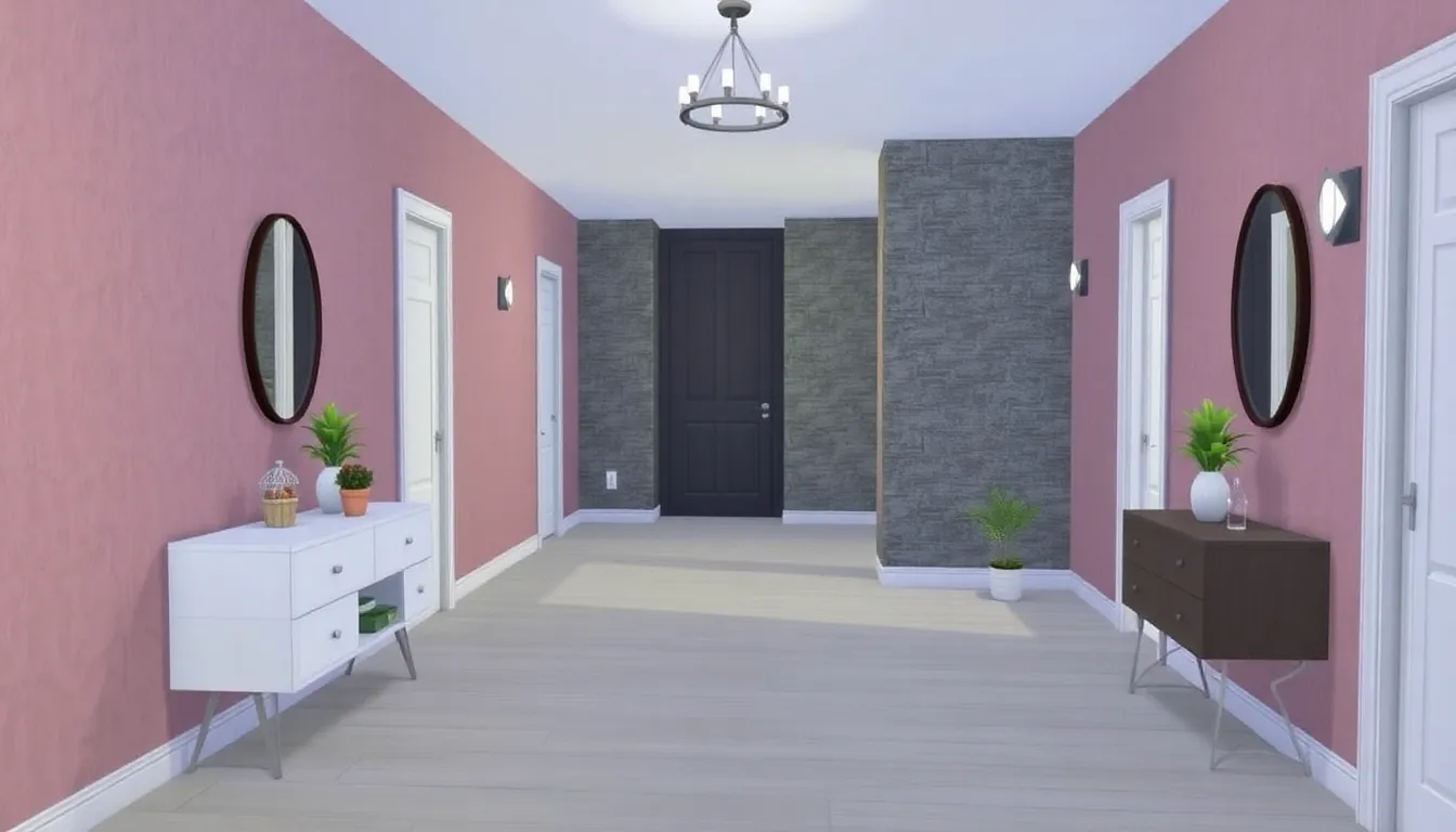 Sims 4 QICC ⇒ Download the Sleek Hallway Set Mod Now!