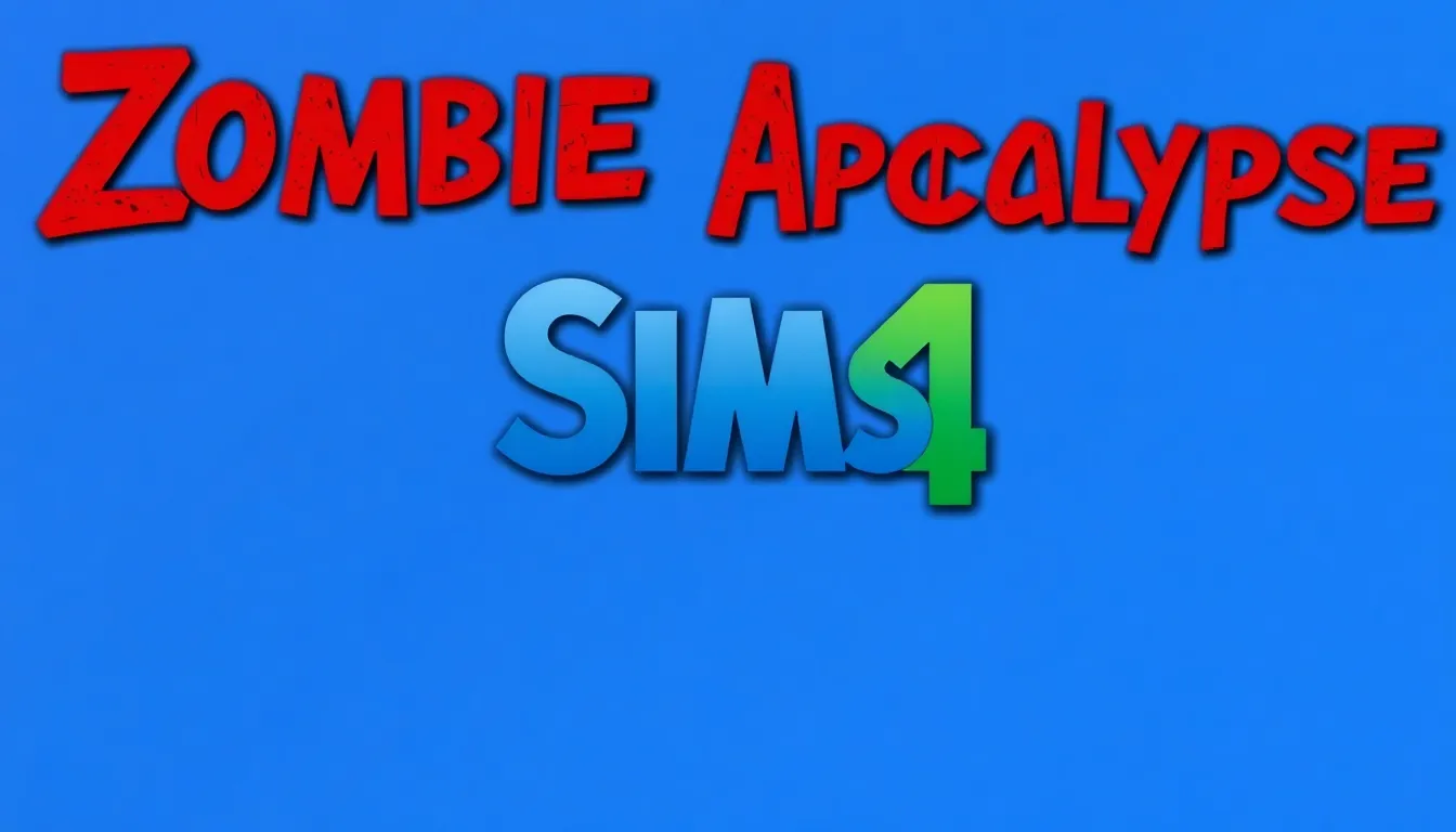 Sims 4 Zombie Apocalypse Mod ⇒ Install & Survive