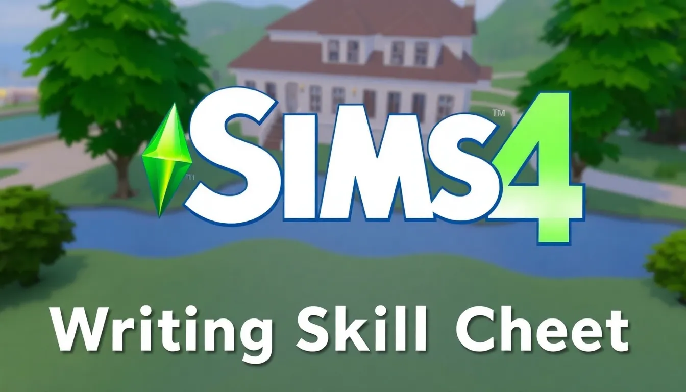 Max Out Sims 4 Writing Skill ⇒ Try This Cheat Now!