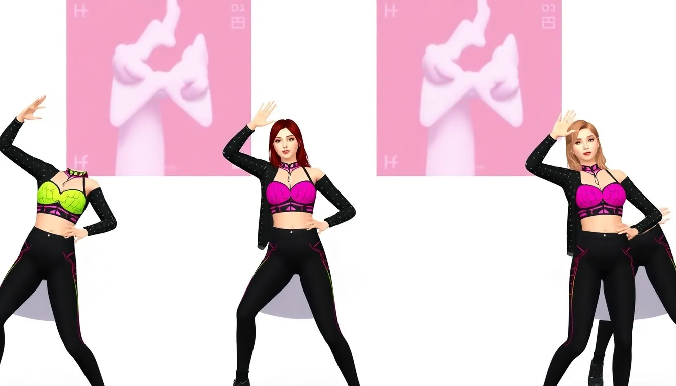 Download Sims 4 BLACKPINK Pink Venom Dance Mod ⇒ Install Now