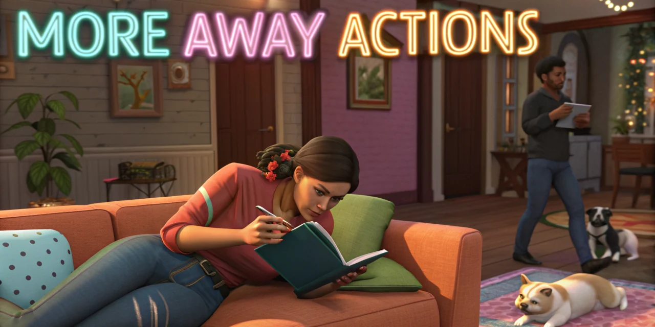 Sims 4 More Away Actions Mod Guide ⇒ Enhance Gameplay Now