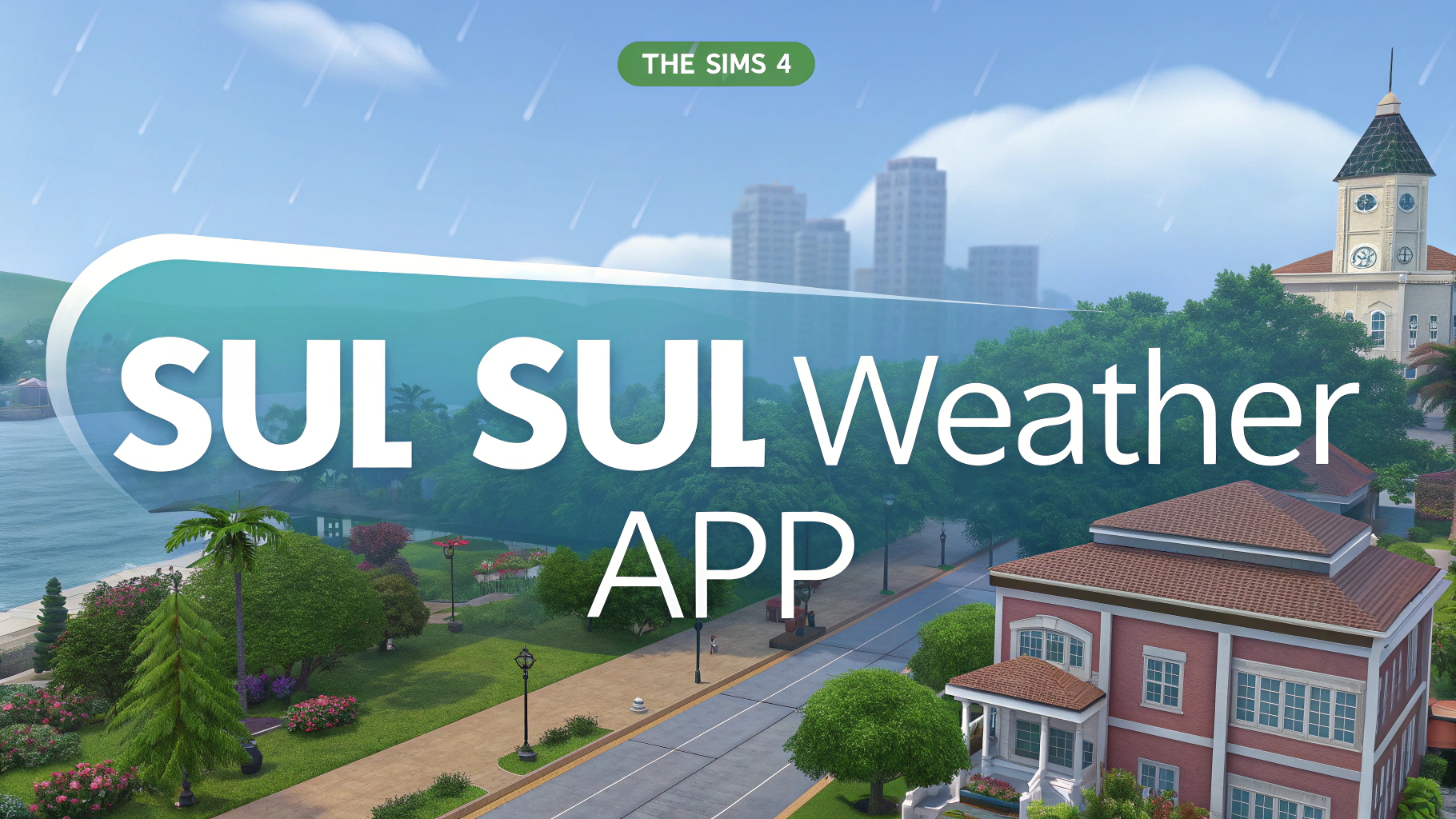 Sims 4 Sul Sul Weather App Mod ⇒ Check Forecast & Travel Smart