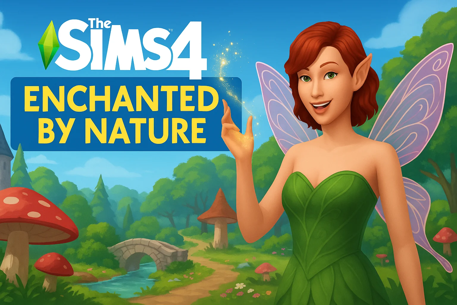 Sims 4 Enchanted by Nature adds fairies and magical gameplay ⇒ Sims4Life