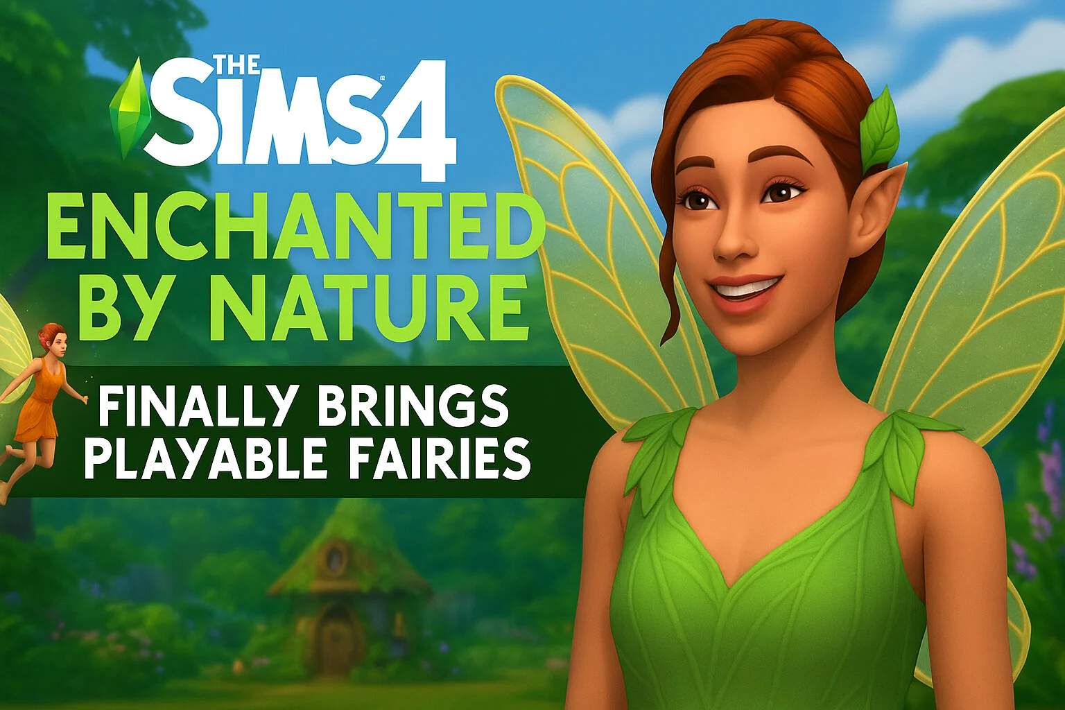 Sims 4 Enchanted by Nature finally brings playable fairies ⇒ Sims4Life