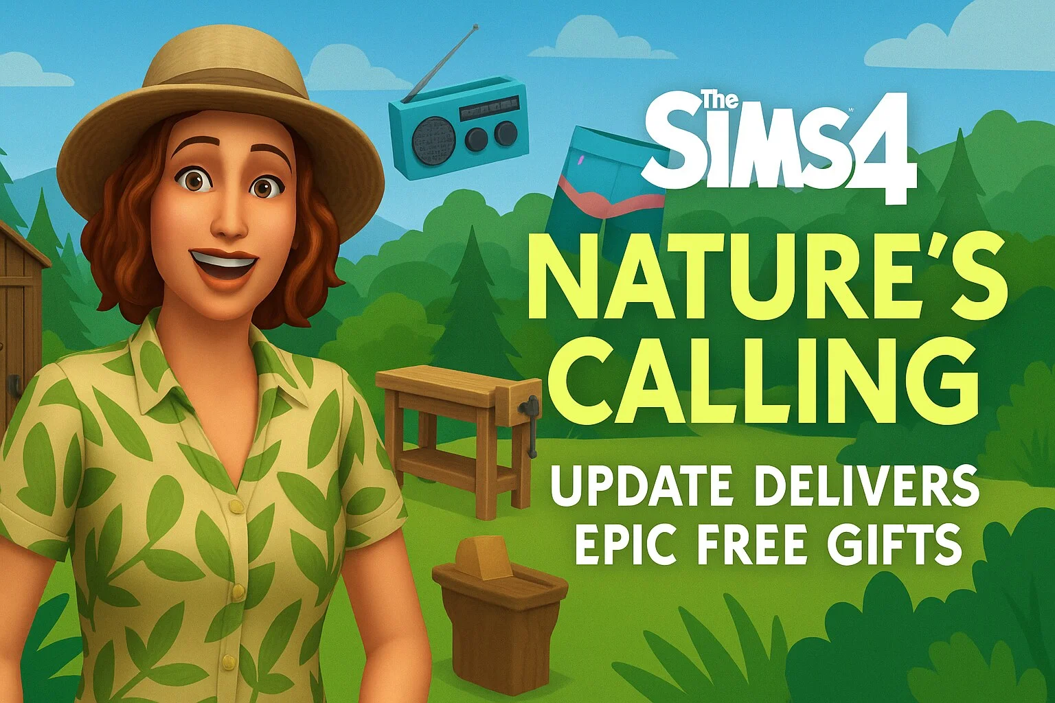 Sims 4 Natures Calling update delivers epic free gifts ⇒ Sims4Life