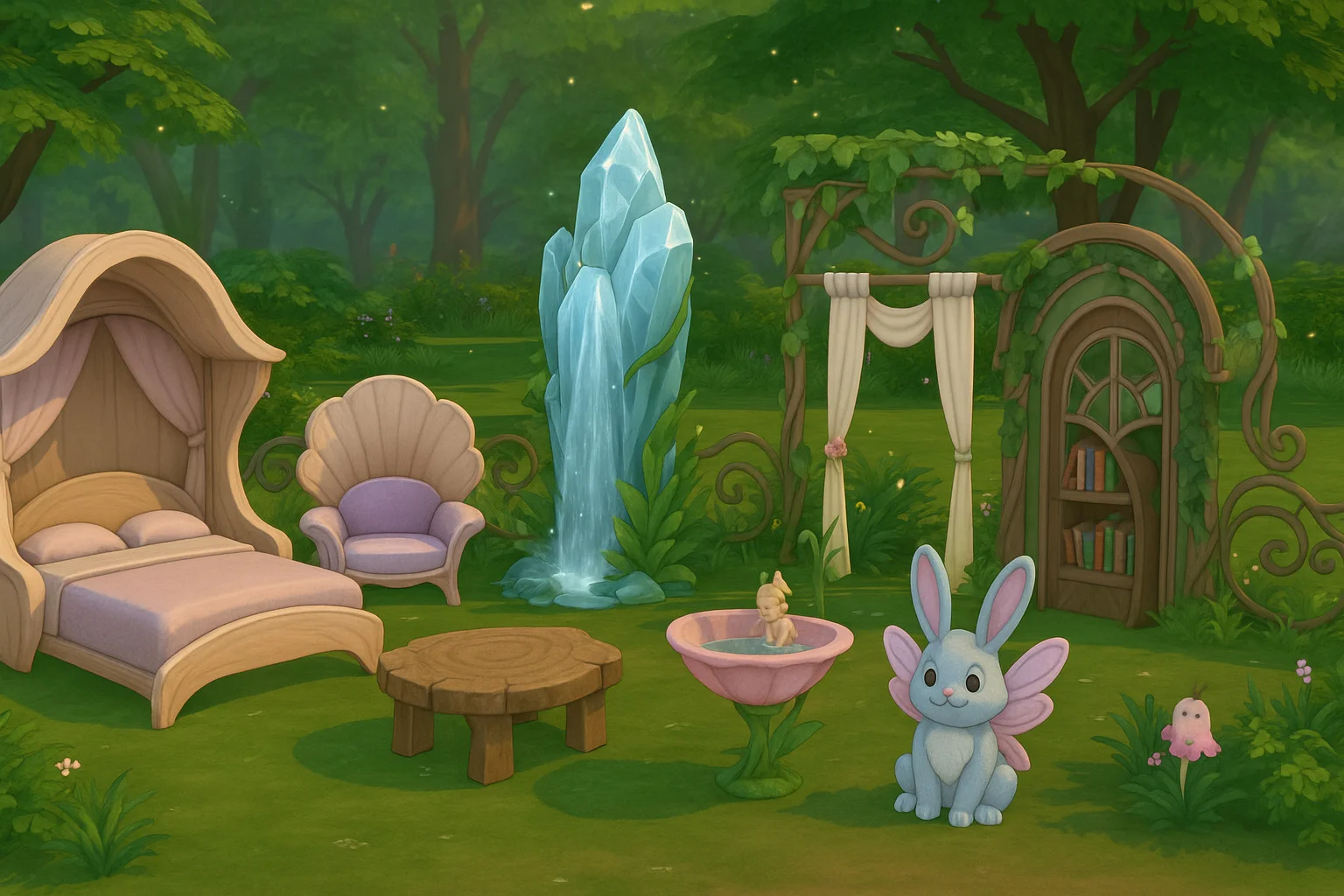 Sims 4 adds magical build items in Enchanted by Nature ⇒ Sims4Life