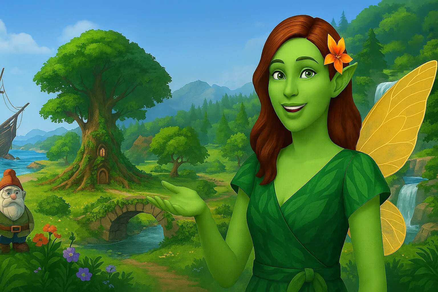 Sims 4 Magical New Worlds from Enchanted by Nature ⇒ Sims4Life