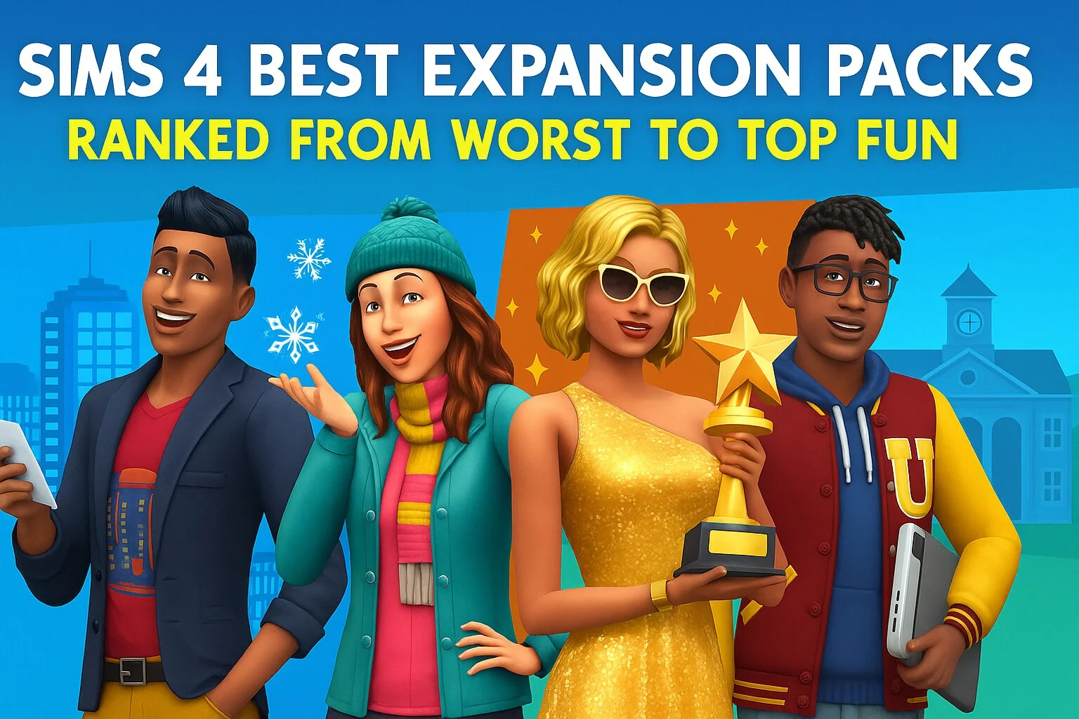 Sims 4 best expansion packs ranked from worst to top fun ⇒ Sims4Life