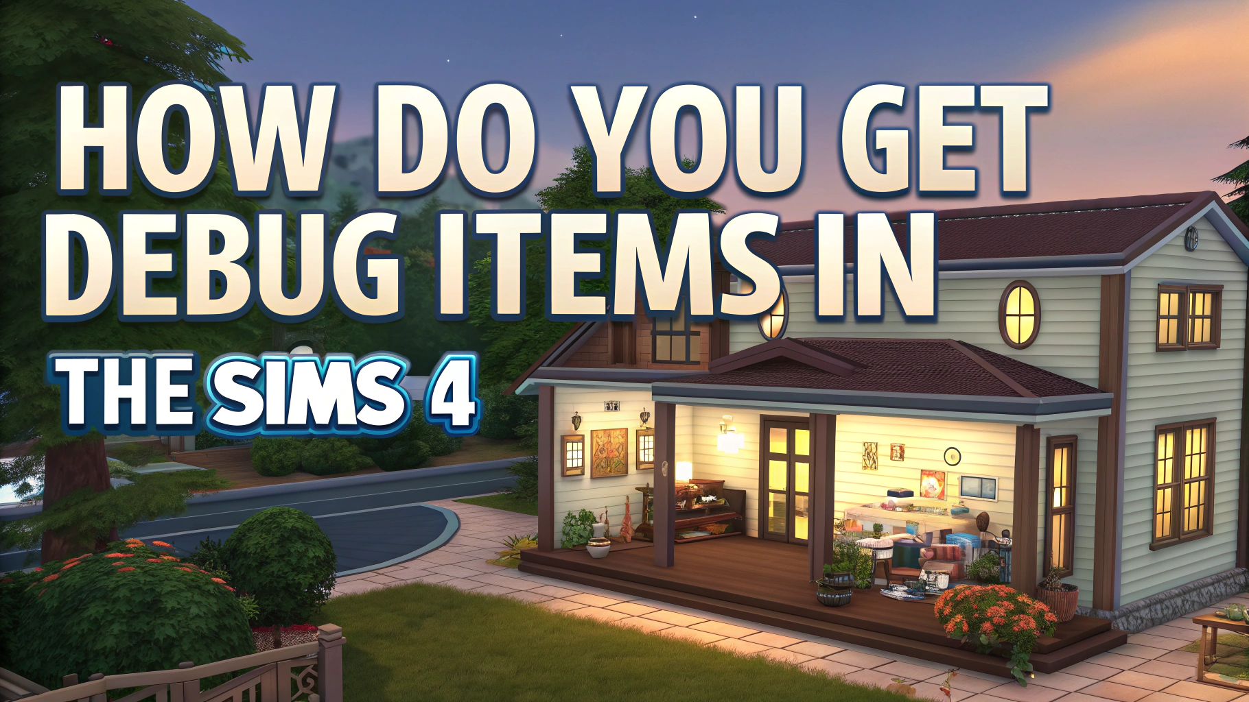 Unlock Debug Items in The Sims 4 ⇒ Learn Easy Cheats Now