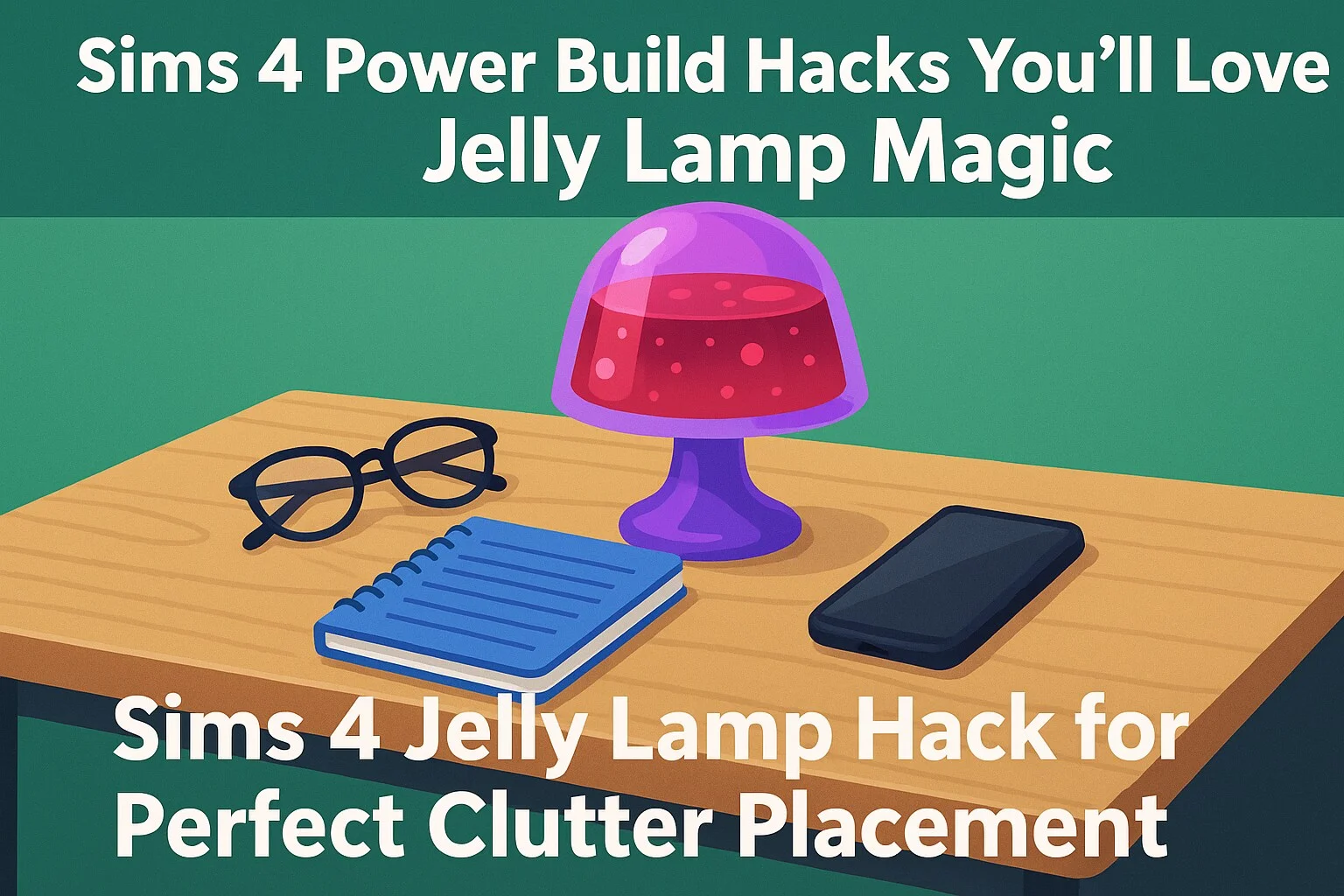 Sims 4 Power Build Hacks You’ll Love - Jelly Lamp Magic ⇒ Sims4Life