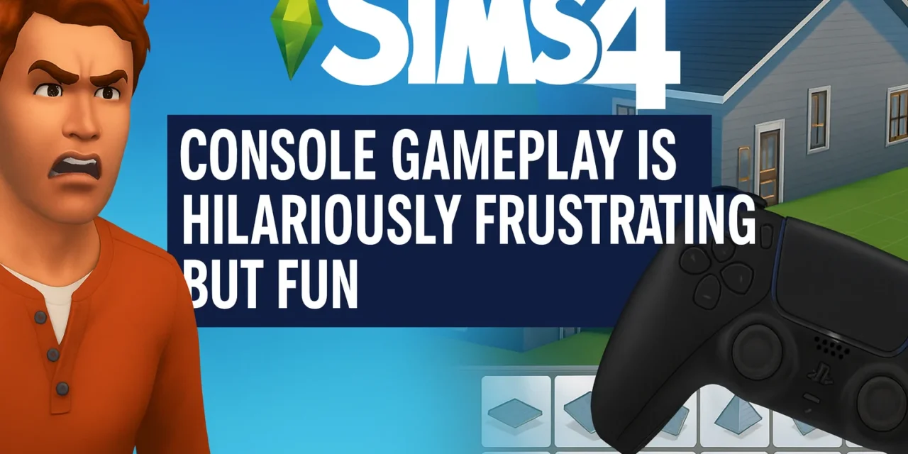 Sims 4 console gameplay is hilariously frustrating but fun ⇒ Sims4Life