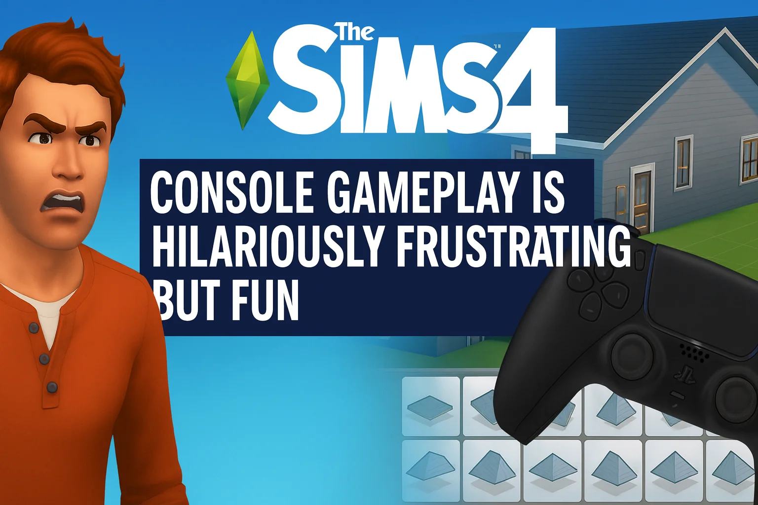 Sims 4 console gameplay is hilariously frustrating but fun ⇒ Sims4Life