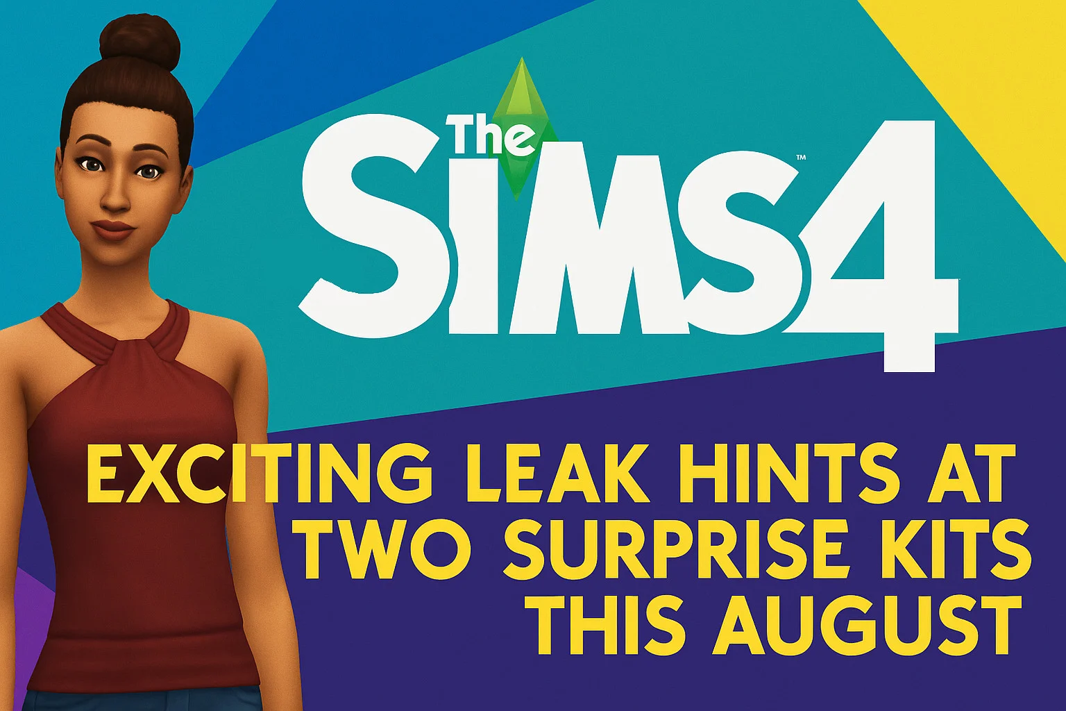 Sims 4 exciting leak hints at two surprise kits this August ⇒ Sims4Life