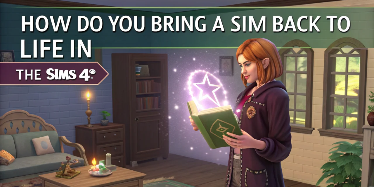 Bring a Sim Back to Life in Sims 4 ⇒ Discover Every Method