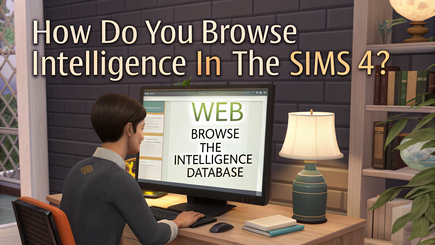 Browse Intelligence in The Sims 4 ⇒ Unlock Secret Agent Tips Now
