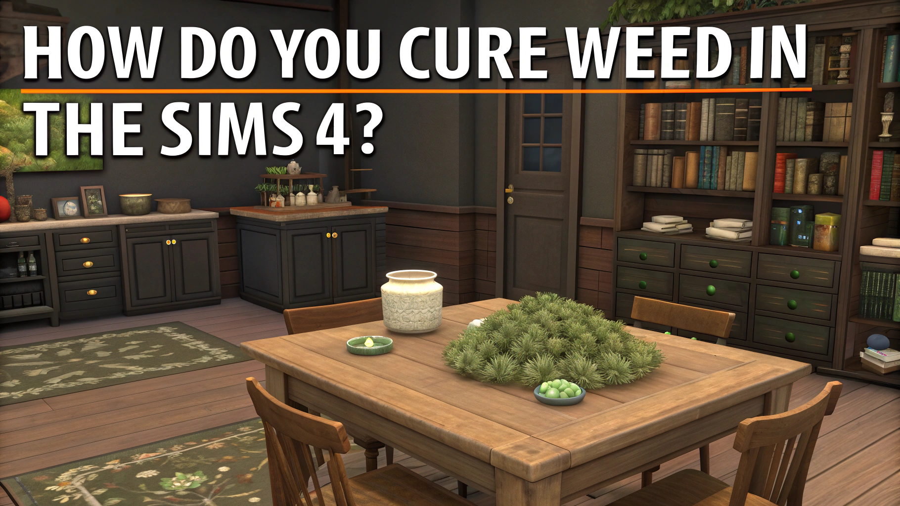 Cure Weed in The Sims 4 ⇒ Easy Guide to Perfect Cannabis