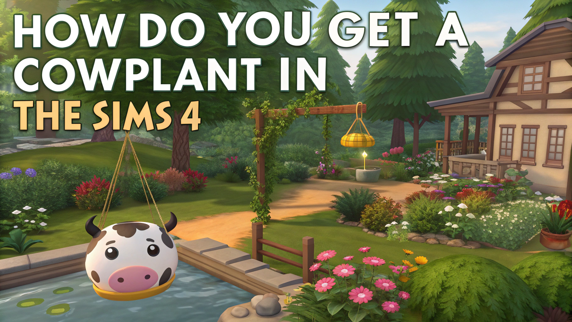 Sims 4 How To Get Cowplant Cheat | The Tube