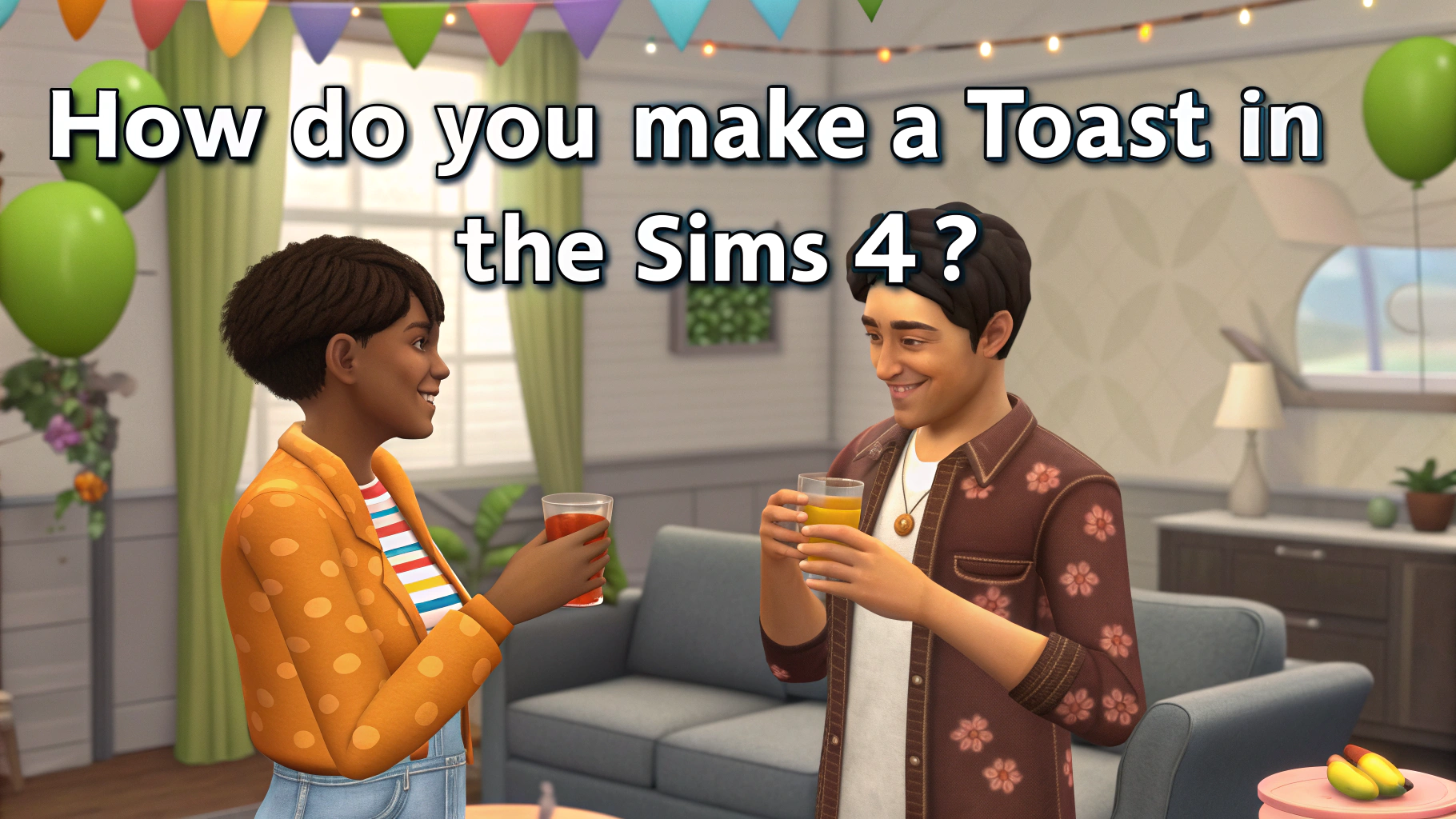 Make a Toast in The Sims 4 ⇒ Step-by-Step Guide & Tips
