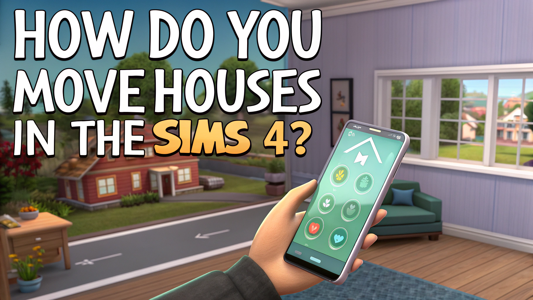 Move Houses in The Sims 4 ⇒ Learn How With Easy Steps Now