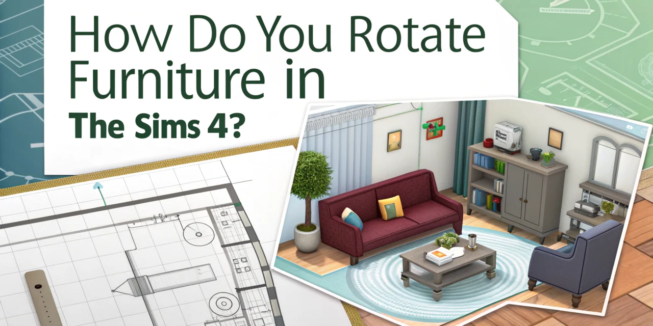 Rotate Furniture in The Sims 4 ⇒ Learn Easy Steps Now!