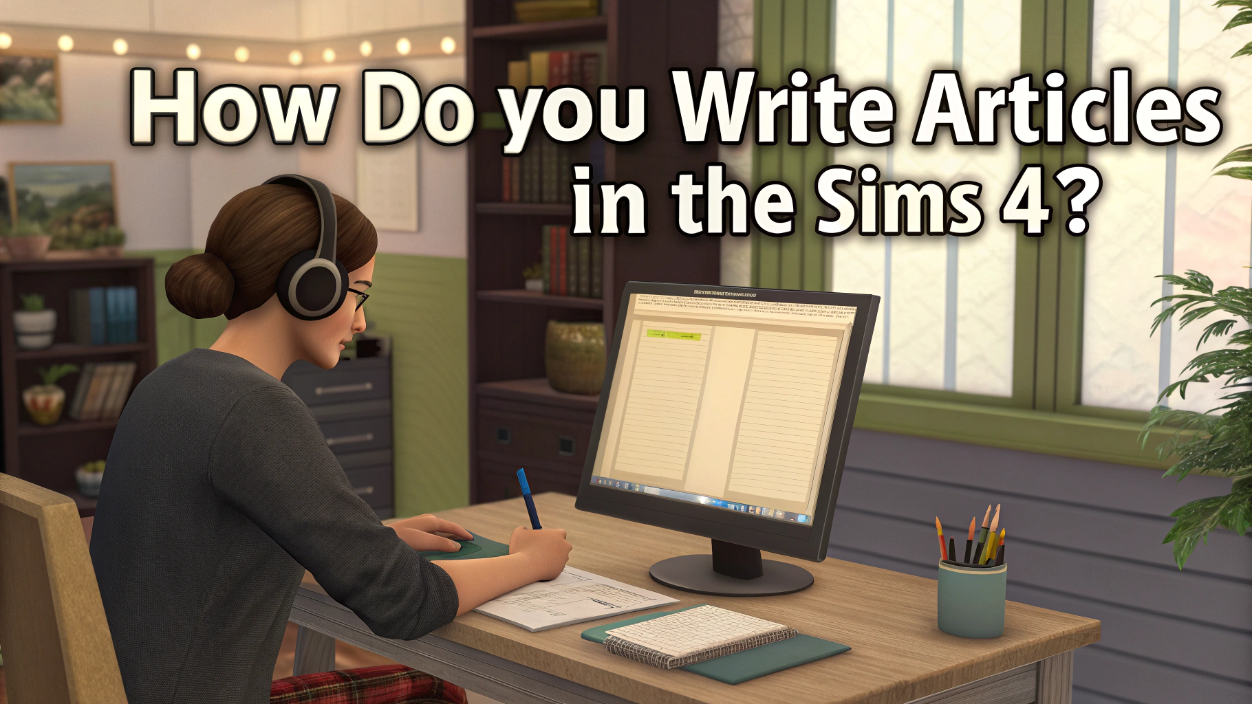 How to Write Articles in The Sims 4 ⇒ Learn the Easy Steps