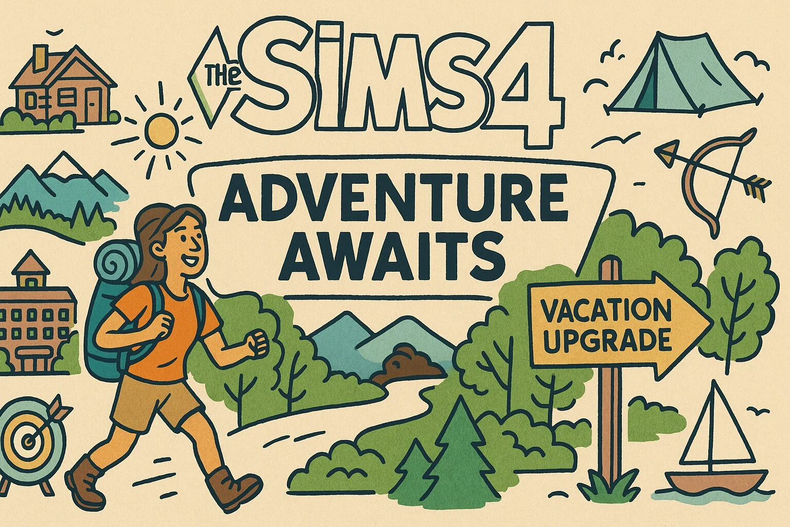 Sims 4 Adventure Awaits is the vacation upgrade we need ⇒ Sims4Life