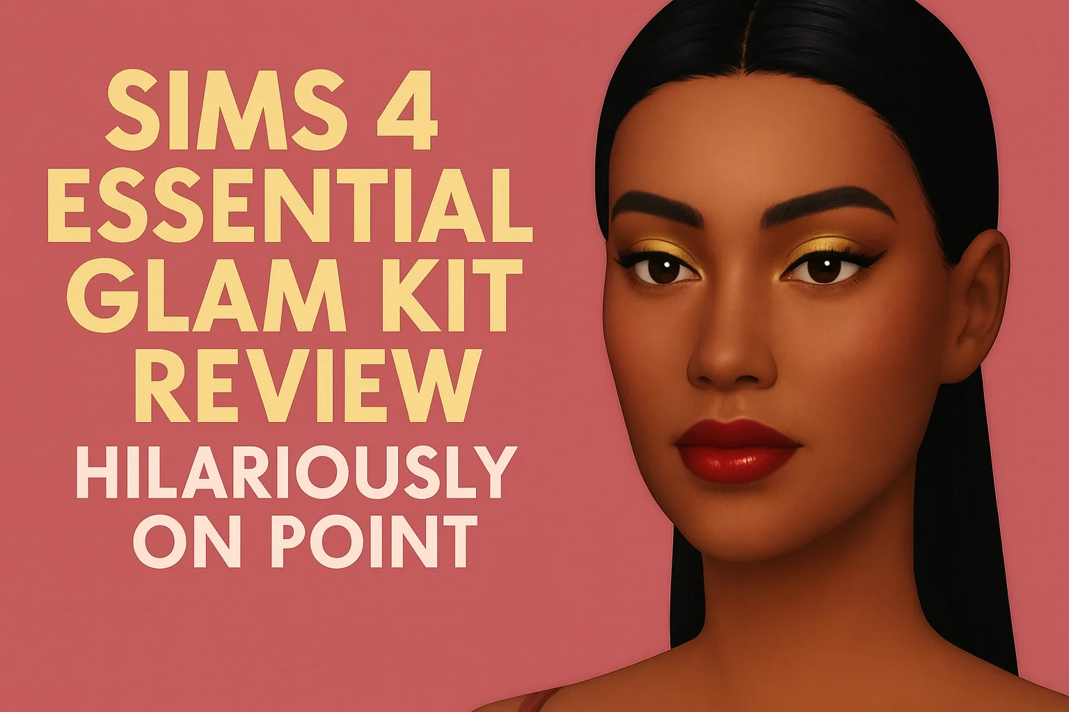 Sims 4 essential glam kit review is hilariously on point ⇒ Sims4Life