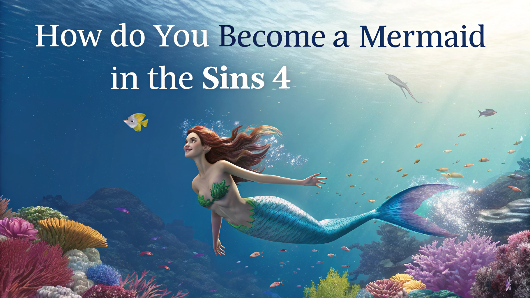 Become a Mermaid in The Sims 4 ⇒ Step-by-Step Guide Inside