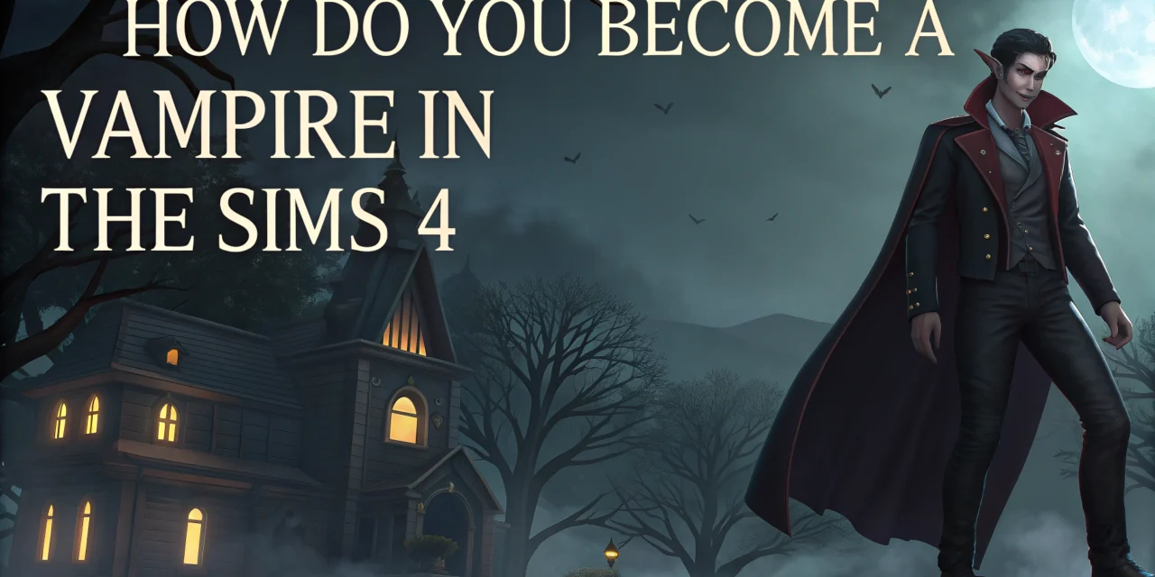 Become a Vampire in The Sims 4 ⇒ Step-by-Step Guide Inside