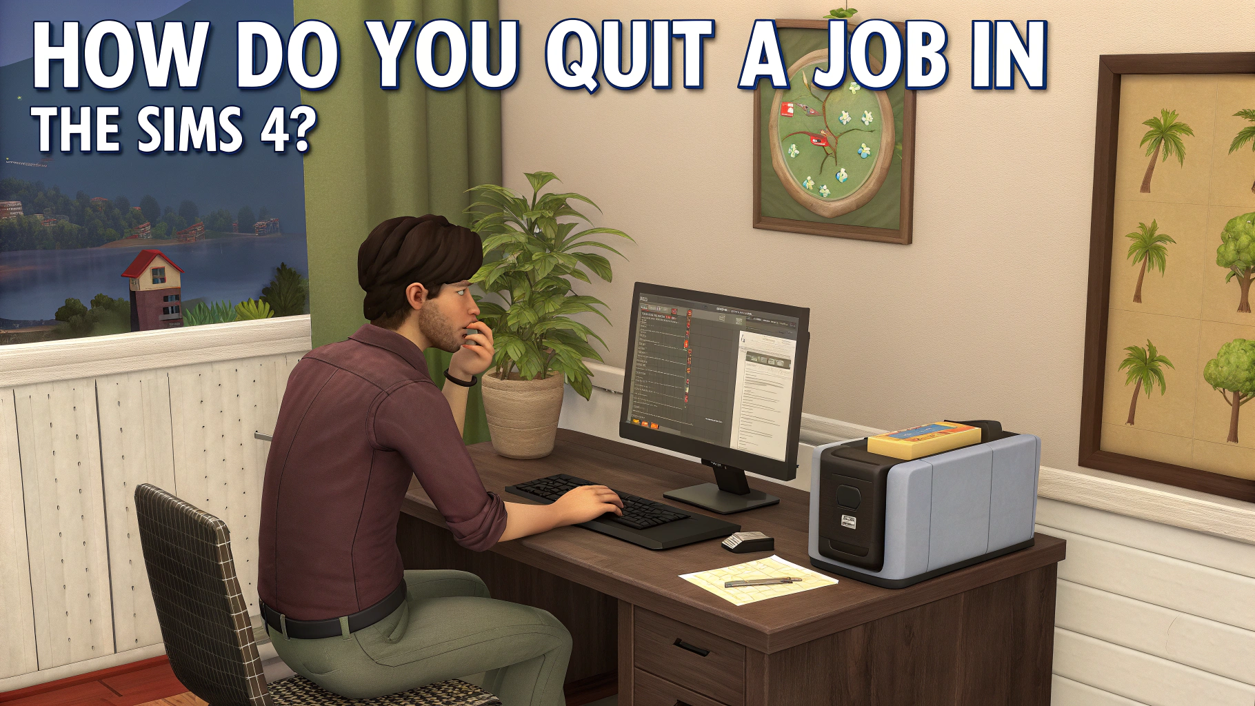 Quit a Job in The Sims 4 ⇒ Follow These Easy Steps Now