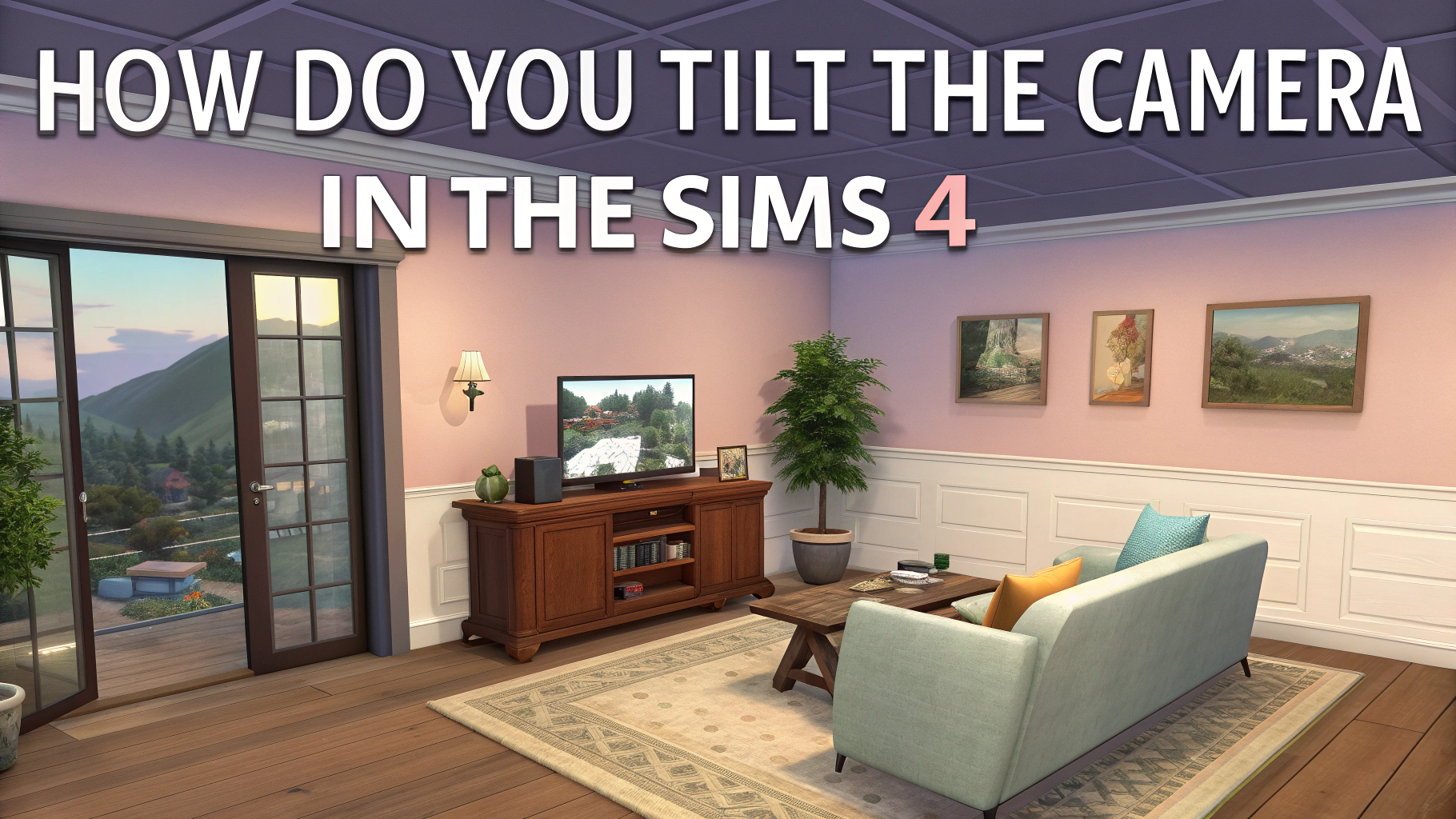 Tilt the Camera in The Sims 4 ⇒ Learn Easy Controls Now